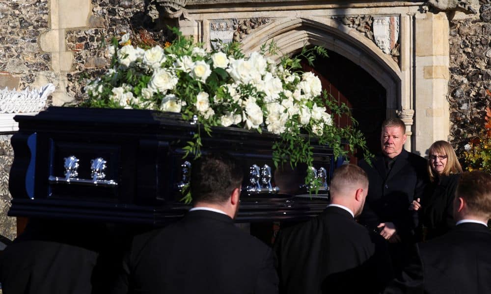 One Direction stars join mourners at Liam Payne's funeral