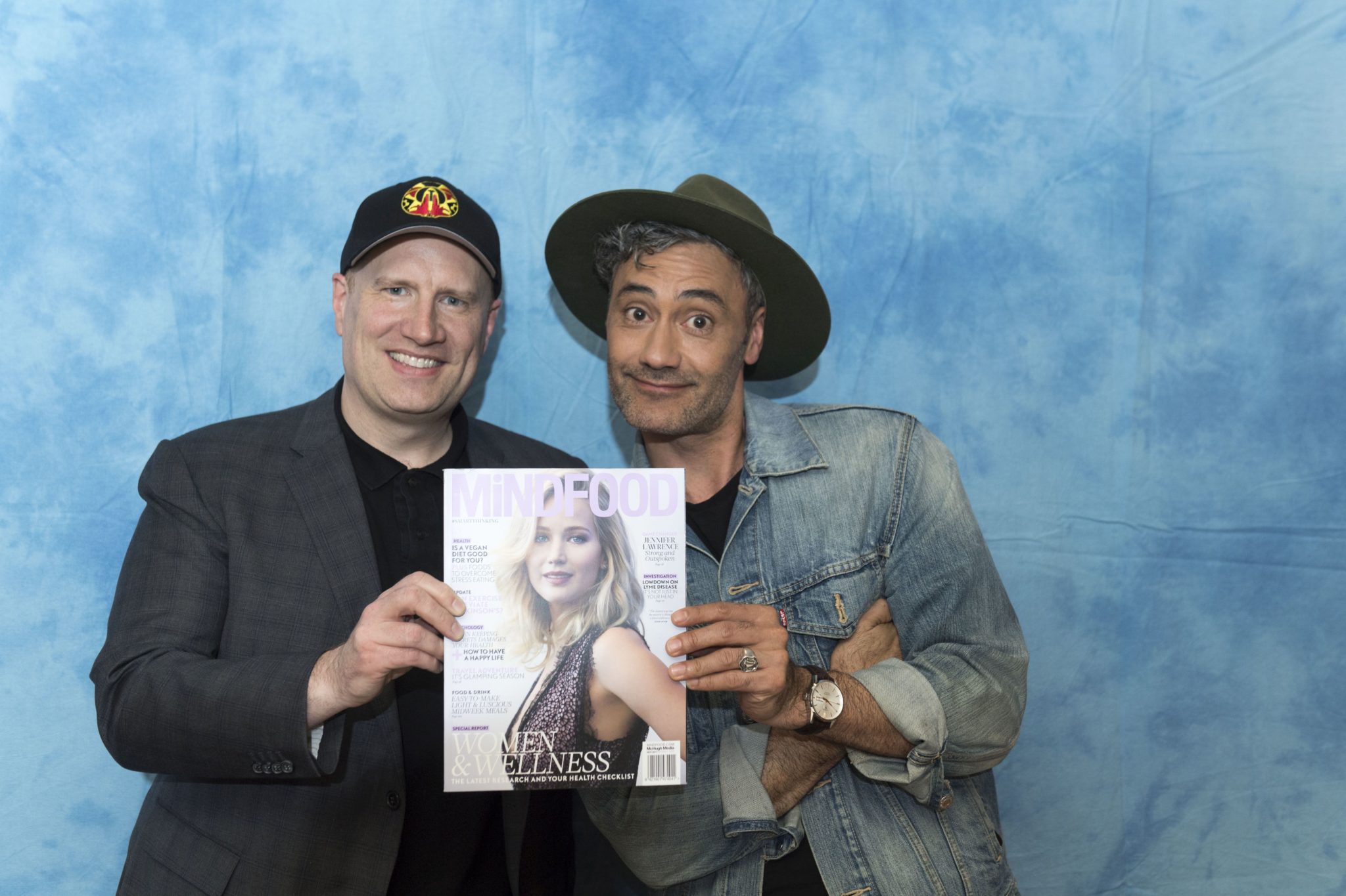 Kevin Feige and Taika Waititi | MiNDFOOD Kevin Feige and Taika Waititi | MiNDFOOD