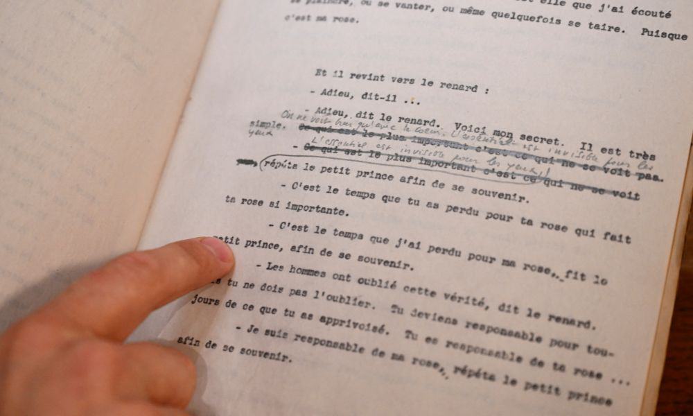 Rare typescript of 'The Little Prince' goes on sale for $1.25 million